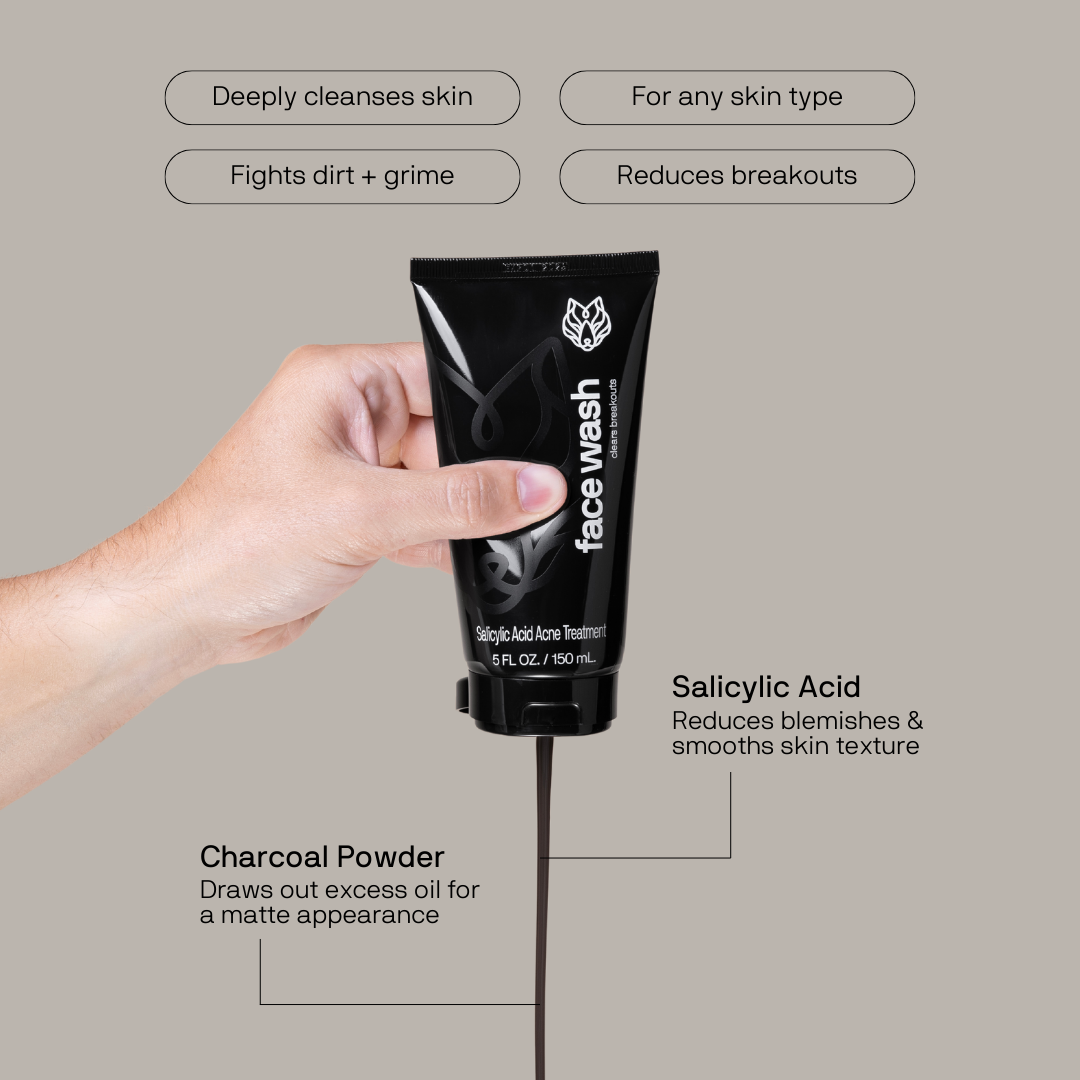 Sonic Scrubber Exfoliation System | Black Wolf