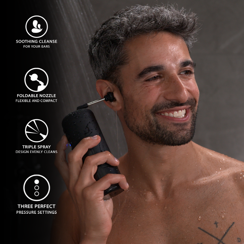 WUSH™ PRO Ear Cleaner – Black Wolf