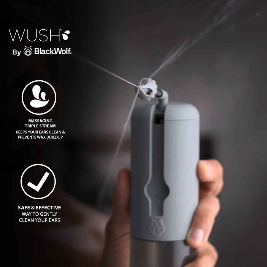 WUSH™ PRO Ear Cleaner – Black Wolf