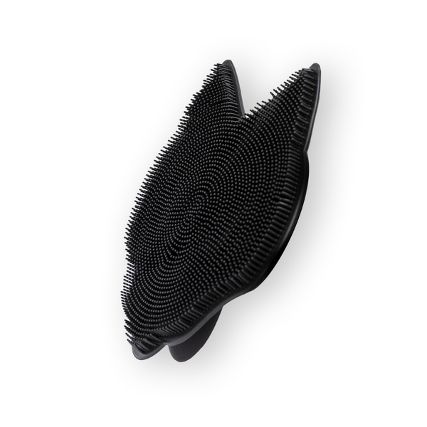 Men's Body Scrubber - Silicone Body Scrubber – Black Wolf